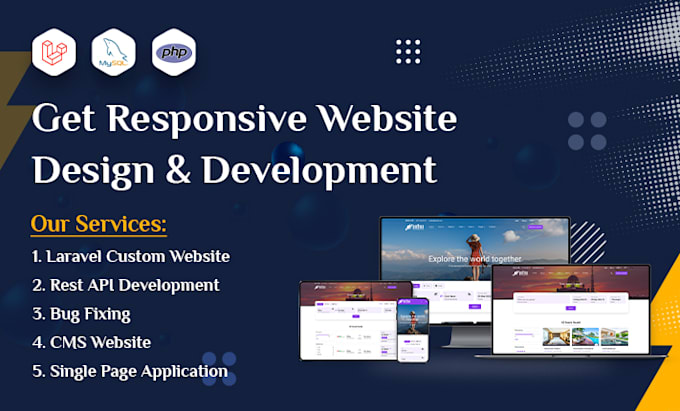 Fix bugs and develop custom php laravel websites by Webguru71 | Fiverr