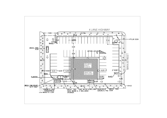 Turn your sketch into a autocad 2d pdf floor plan by Cadwizard | Fiverr