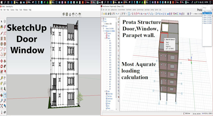 Do structural design using prota structure by Buildtechengr | Fiverr