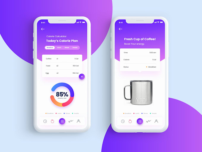 Design beautiful and high end ui ux for app or web by Basitakhan | Fiverr