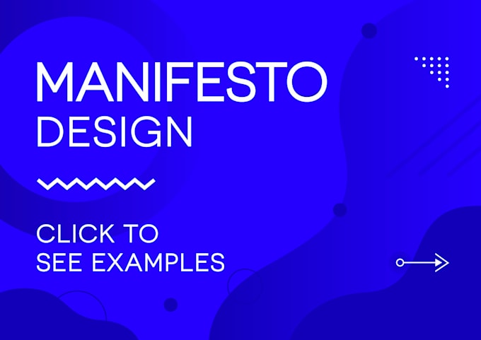 Design a professional manifesto design by Doingthebest | Fiverr