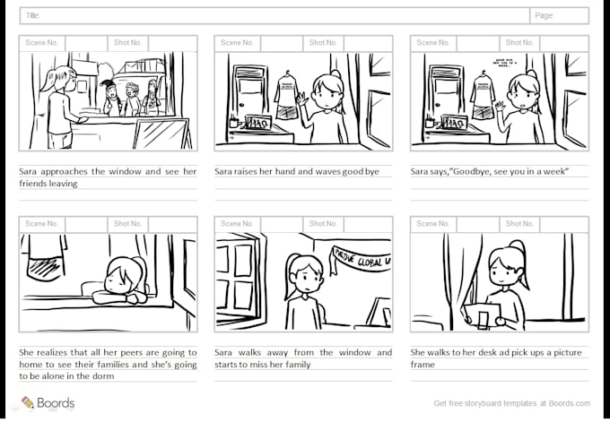 Tranform Your Script In To Amazing Video Storyboard By Jon Comic Fiverr