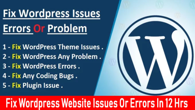 Fix wordpress errors,issues,bugs and customization by Familysoft | Fiverr