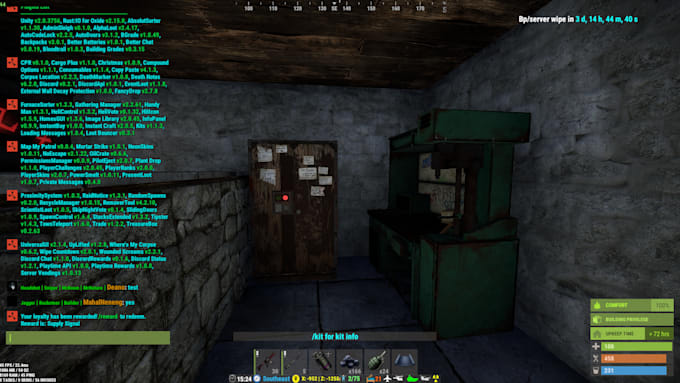 Setup your rust gaming server, and install edit plugins by Deanom | Fiverr