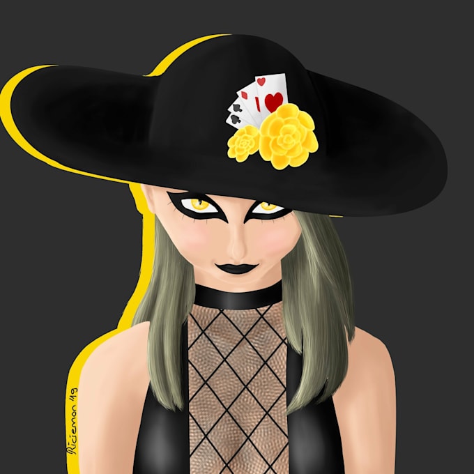 Draw a portrait of anyone by Riciehmon | Fiverr