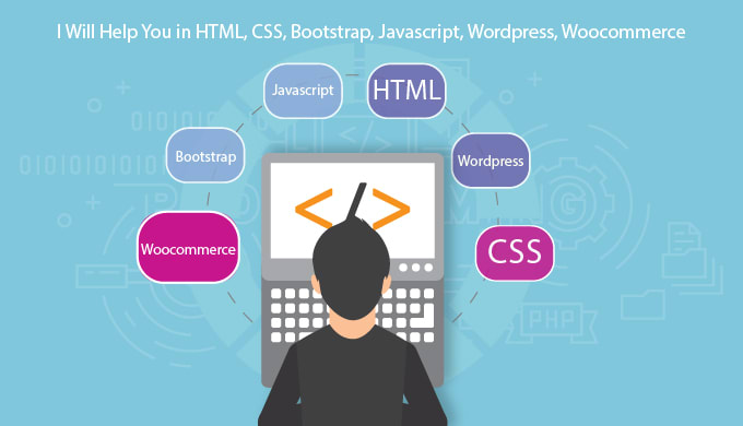 Help You In Html Css Bootstrap Javascript By Atulca7417 Fiverr 