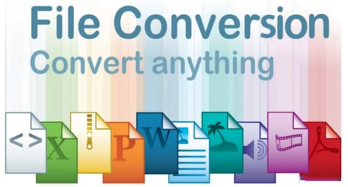 Do file conversions of image, voice or files formats by Saadali19 | Fiverr