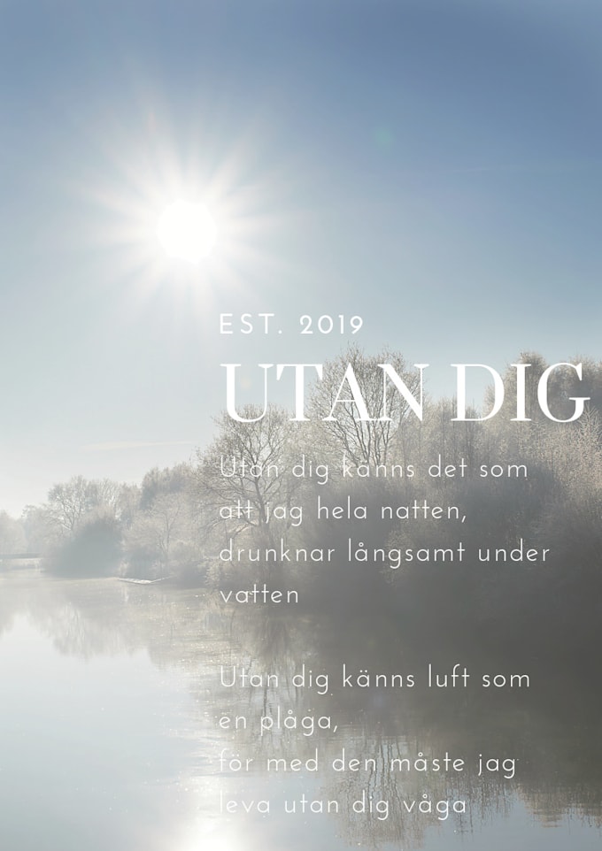 Write a swedish poem about whatever you want by Fameriksson | Fiverr