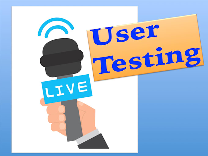 Test your website in live user testing session by Techmastr | Fiverr