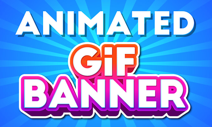 Create an animated gif and banners for you within 24 hours by Jannatunf ...