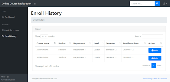 Create rest api, java website, spring boot, angular full stack ...