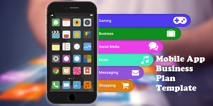 Provide mobile app company business plan template by Resumekash | Fiverr