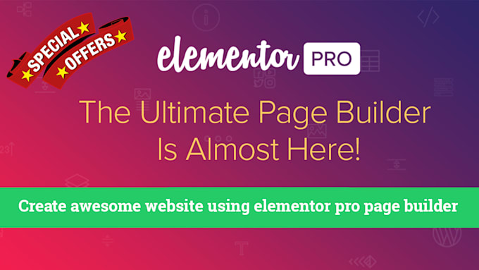 Create awesome website using elementor pro page builder by Fmchisti | Fiverr