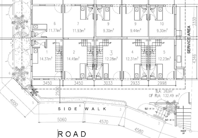 Convert sketches, pdf, jpeg into autocad 2d by Archtin | Fiverr