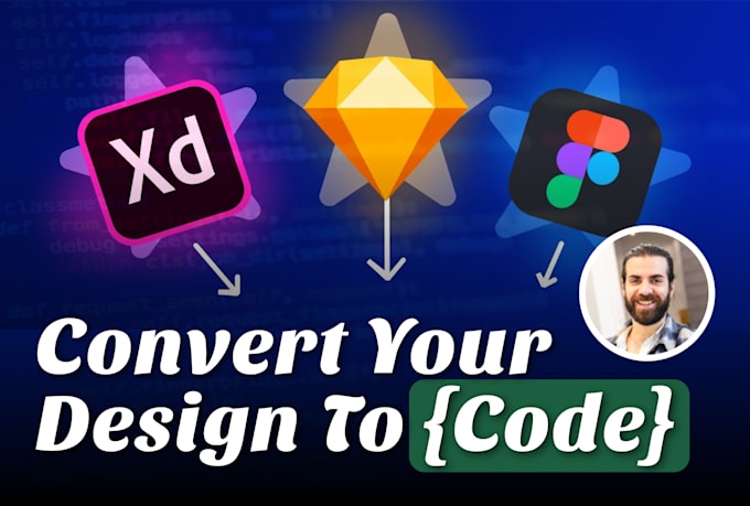 Convert your design to an interactive website