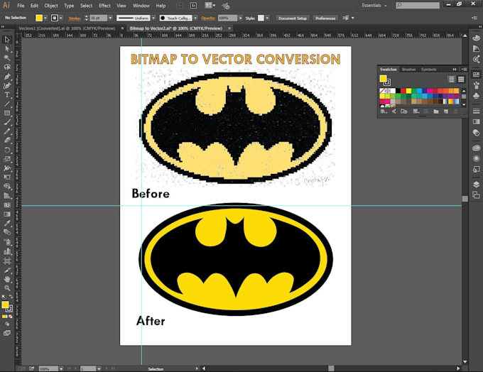 Convert your bitmap logo or images to vector format by Compuni | Fiverr