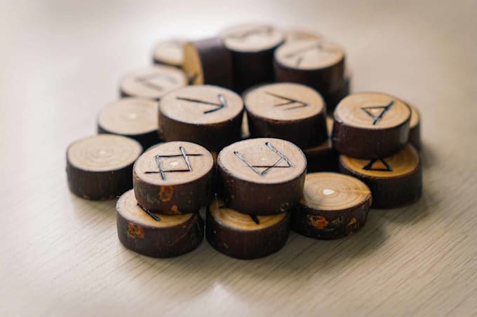 Send you elder futark ash wood rune set 25 pcs by Rune_reading | Fiverr