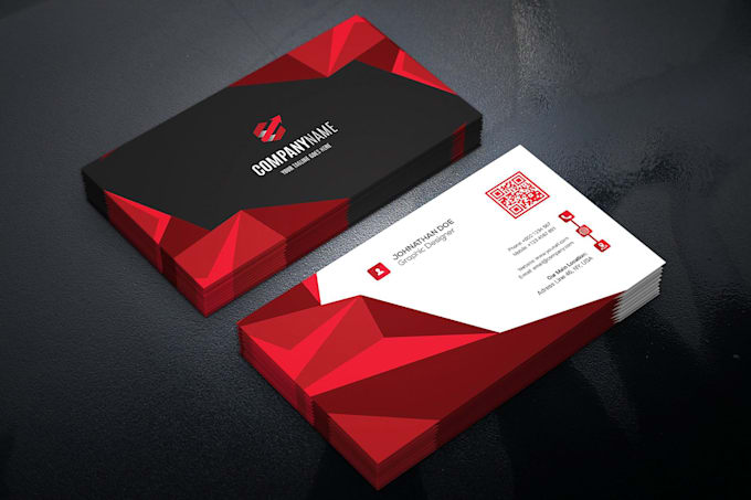 Do professional business complementary card by Redhypedesignz | Fiverr