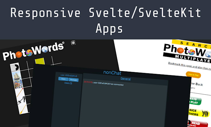 Create an web applications with svelte or sveltekit by Gugino | Fiverr