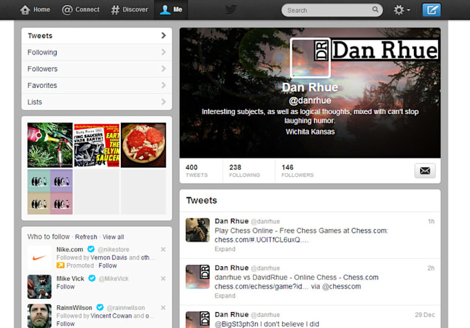 Create you a custom twitter profile, cover, and background photo ...