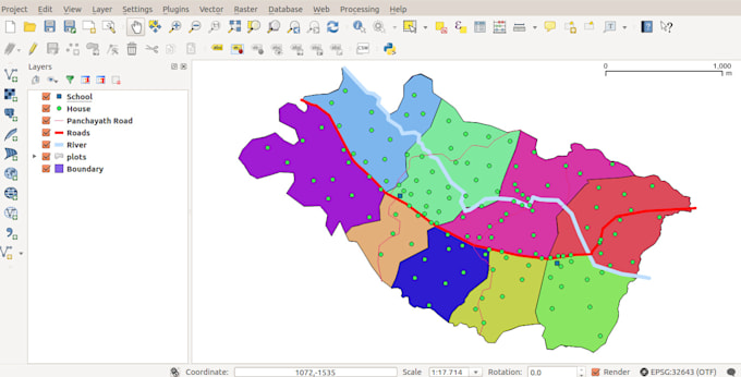 Make professional maps in qgis and do spatial analysis by True_opinion ...