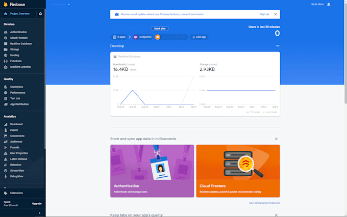 Provide firebase solutions for your website and iot related projects by ...