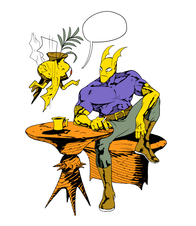 Draw your portrait, character design and poster in my style by ...