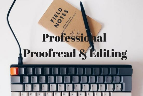 Proofread and edit your documents accurately by Vivianyy | Fiverr