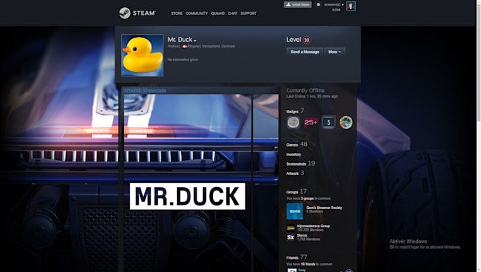 Make steam artwork for your profile by Ravenarts_ | Fiverr