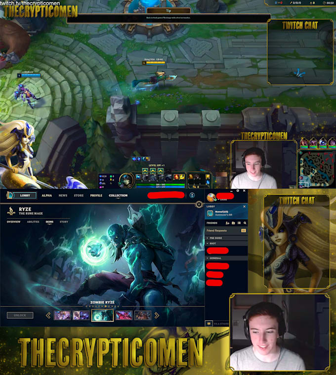 Create you league of legends overlays for your twitch by Laurenhutter ...