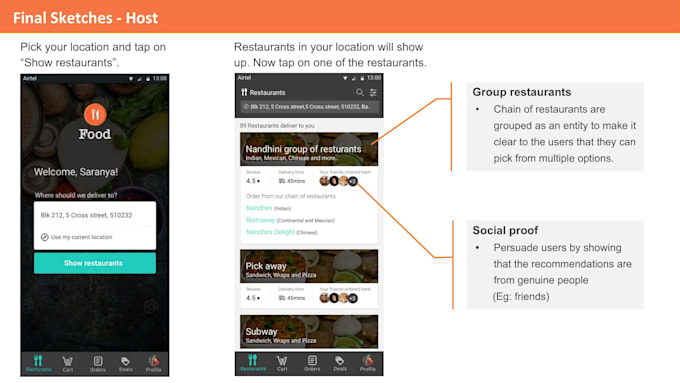 Do user research and design websites and applications by Saranyaux | Fiverr