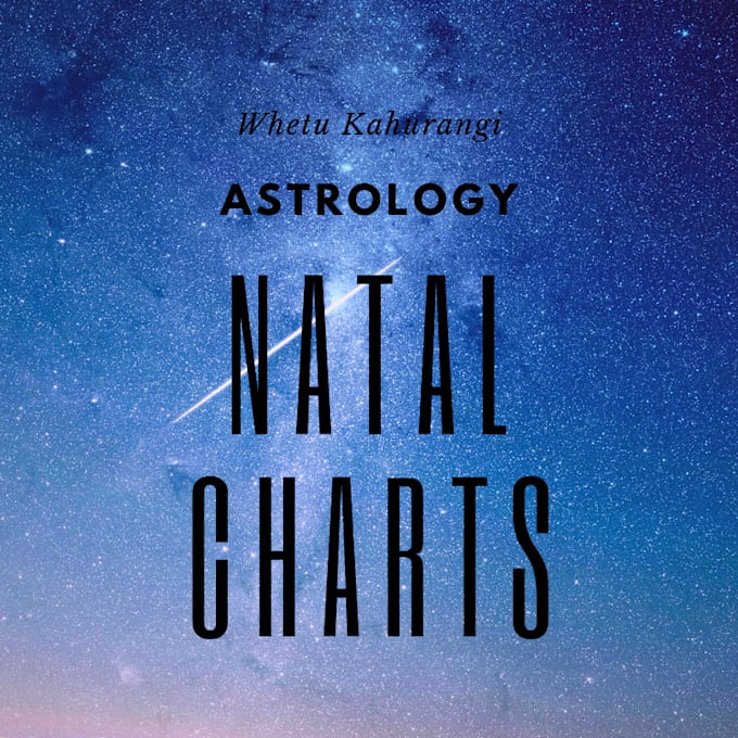 Give you a full astrology natal chart report reading by Aether06 | Fiverr