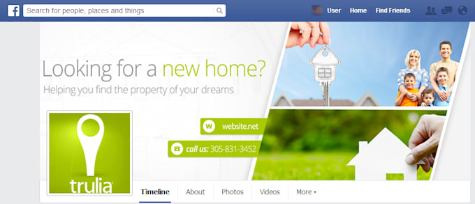 Design an eye catching facebook cover and profile photo by Ecreatives ...