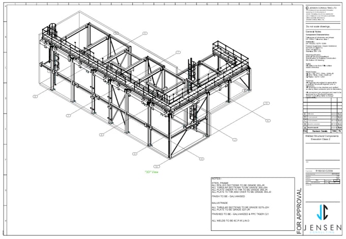Estimate steelwork drawings and give a weight takeoff by Nmdestimating ...