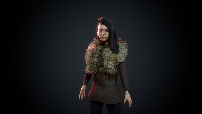 Create fully textured 3d characters for games or animation by ...