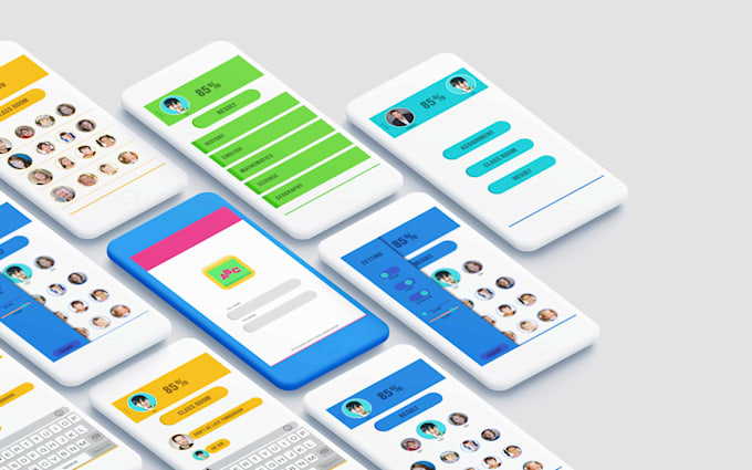 Design mobile app ui, and splash screens by Komal__designer | Fiverr