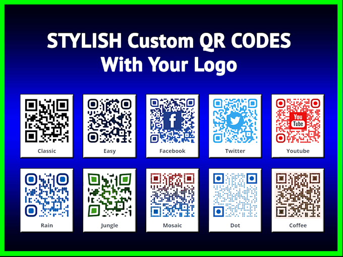 Design custom qr codes by Zeeshan_ali74 | Fiverr