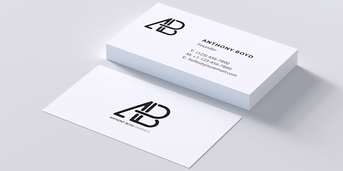 The best way to introduce yourself is your business card by ...