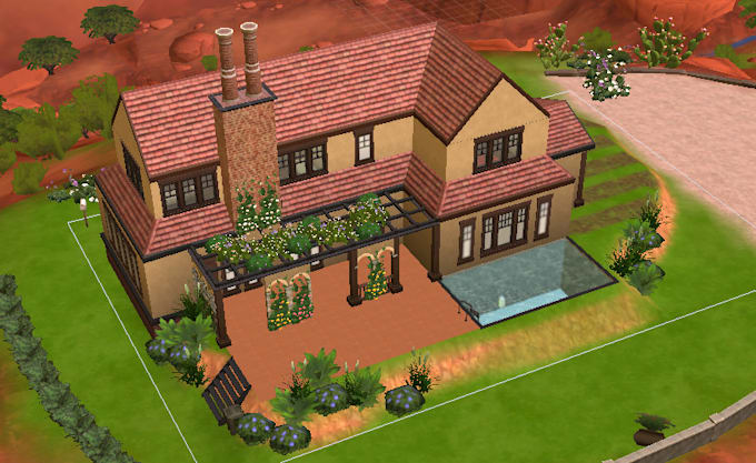 Design your own custom house in the sims 4 by Houseofhorrors | Fiverr