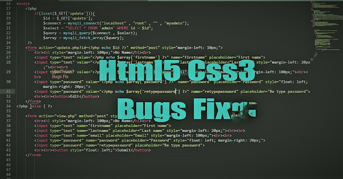 Fix your error in html5,css3,bootstrap, or responsive by Hamzasherazi | Fiverr