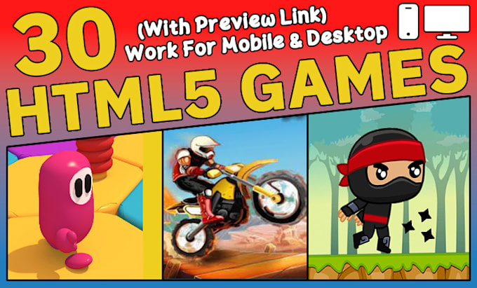Provide to you best 30 html5 games for website and mobile by Saidzinani ...