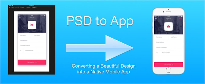 Convert a psd to android xml ui and java by Andriodguru | Fiverr