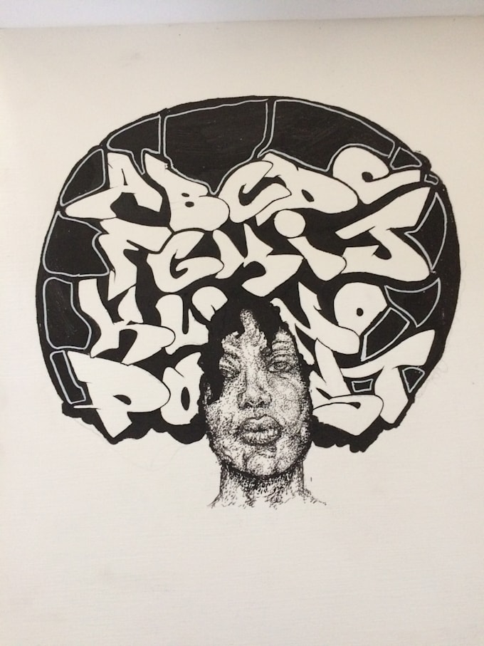 Create custom graffiti portraits by Jamo_z | Fiverr