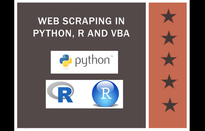 Do Web Scrapingdata Miningautomation With Python R Script By Macroexpert Fiverr