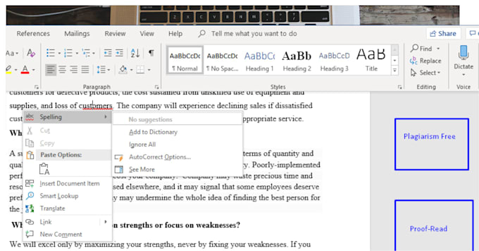 Proofreading and editing your editable document by Fimsah | Fiverr