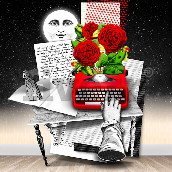 Create an original and surreal digital composition by Danielapelle | Fiverr