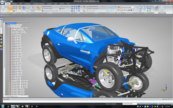 Make 2d and 3d drawing and model in solidedge,solidworks,autocad,etc by ...