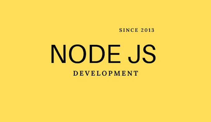 Develop node js website api with documentations by Websmarts | Fiverr