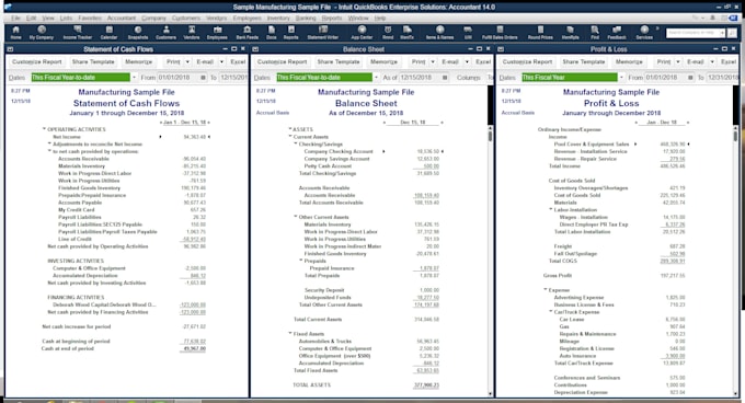 Prepare accurate and professional financial statements by ...