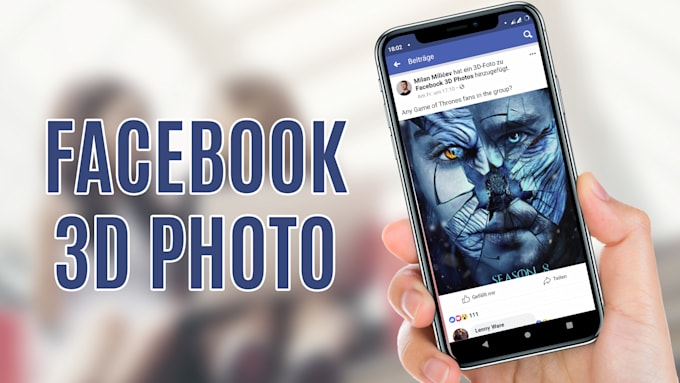 Make a facebook 3d photo by Prinsto | Fiverr